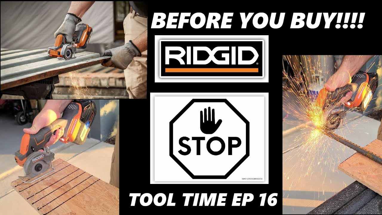 Ridgid 18V Brushless Subcompact Cutoff Tool (Multi Material Saw) - Tool ...