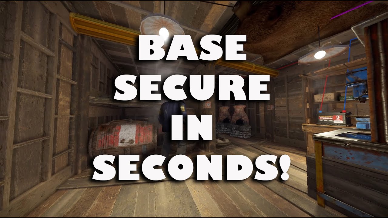 Unlock the Ultimate Rust Base Hack: Close All Doors At Once! - YouTube