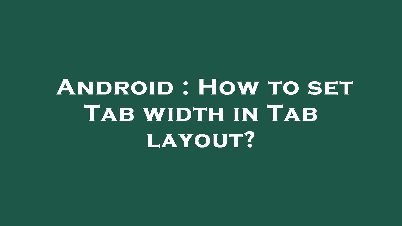 How To Set Tab Width In Word - Templates Sample Printables