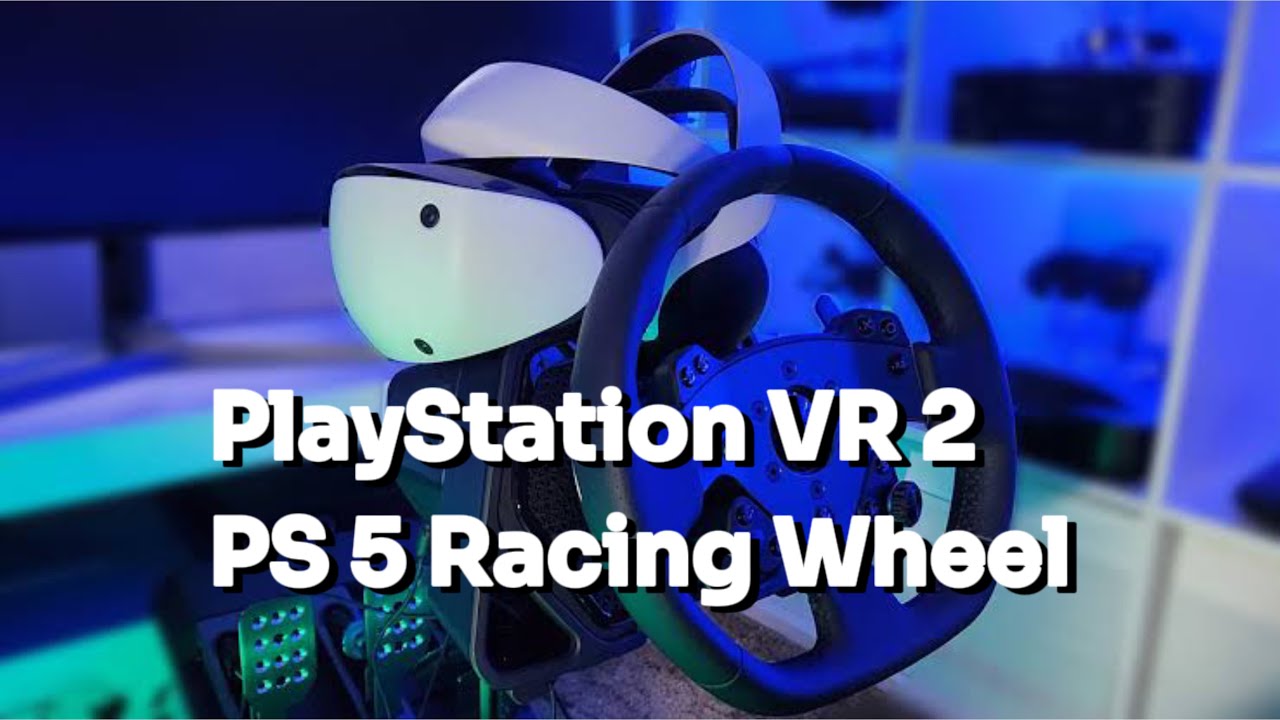 PlayStation 5 Racing wheel VR 2 Unboxing and Gameplay - YouTube