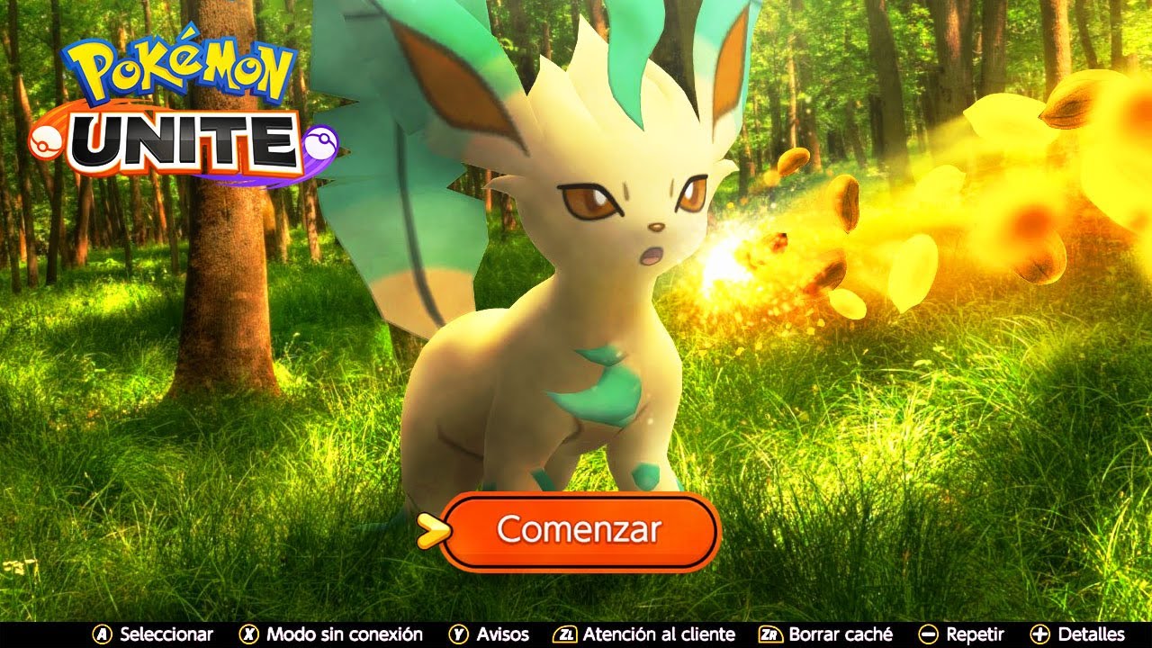 🔴 1 SEMANA PARA LEAFEON NUEVO POKEMON en DIRECTO de POKEMON UNITE 🔴 ...