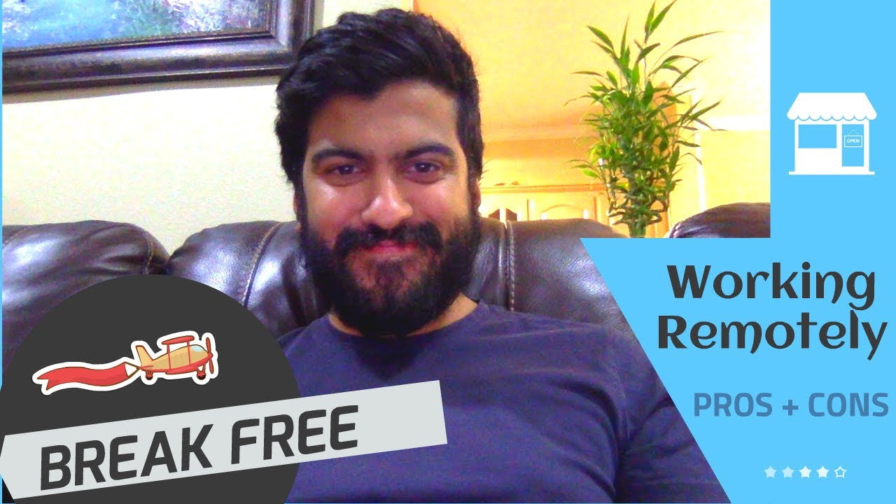 How To Work Remotely: Pros, Cons, And Solutions - YouTube
