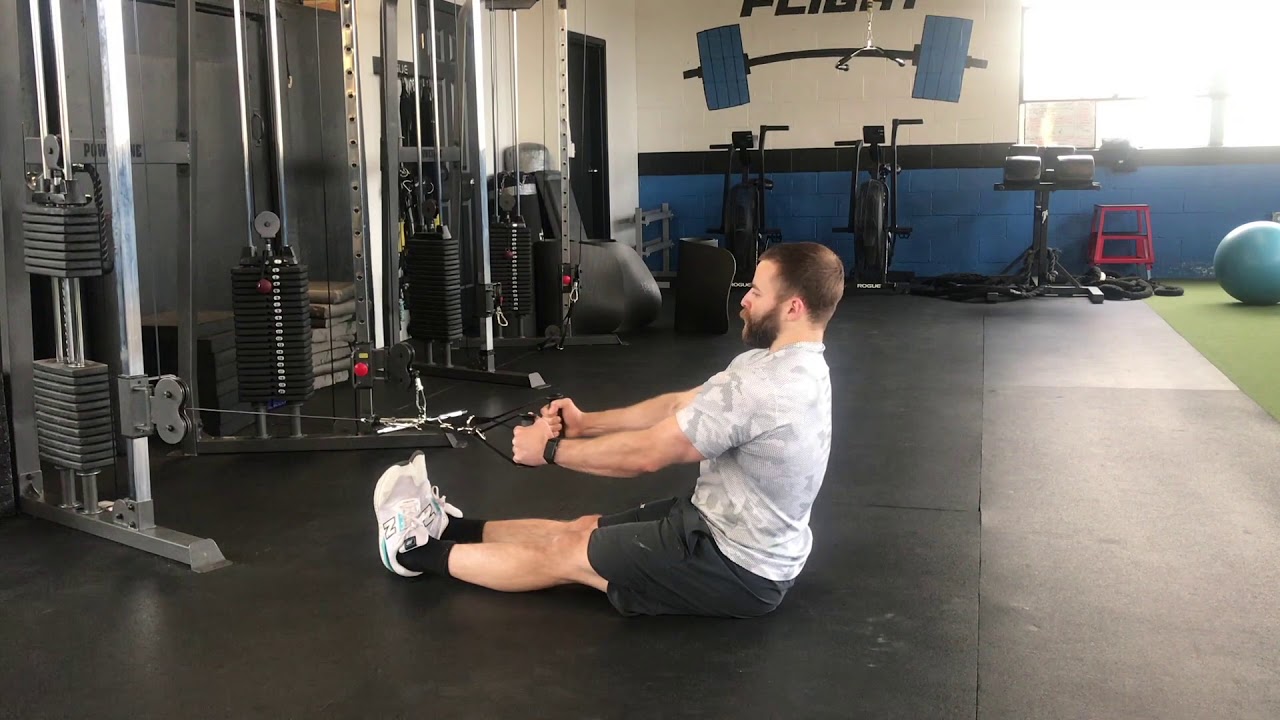 Seated Cable Row - YouTube