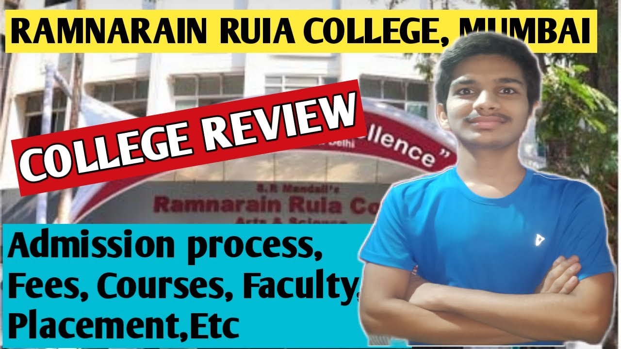 RAMNARAIN RUIA COLLEGE, MUMBAI | Admission process, Fees, Courses ...