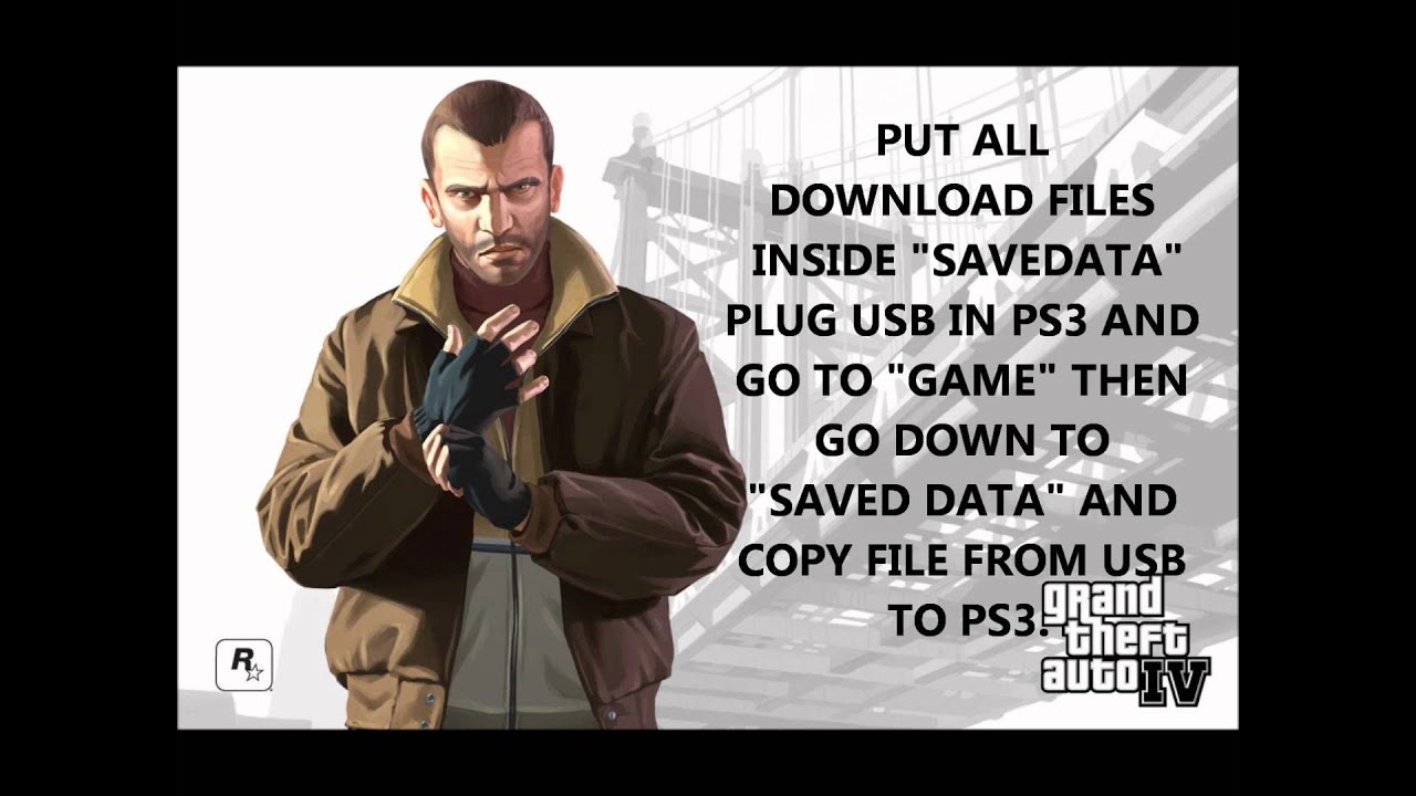 How to add PS3 100% Savegame [WITH USB] - Crookers - YouTube