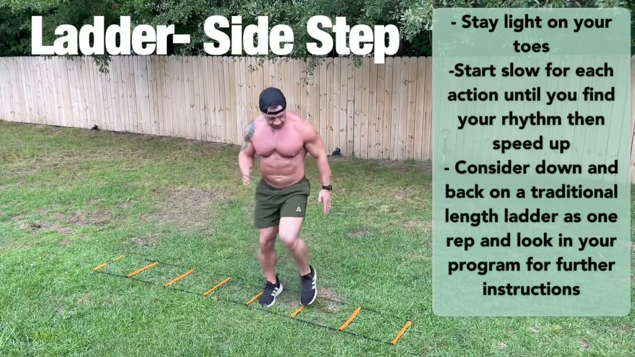 Ladder- Side Steps - YouTube
