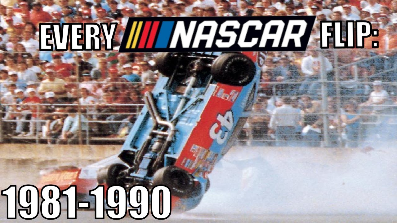Every NASCAR Flip: 1981-1990 - YouTube