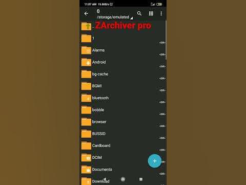 ZArchiver pro how to install malayalam - YouTube