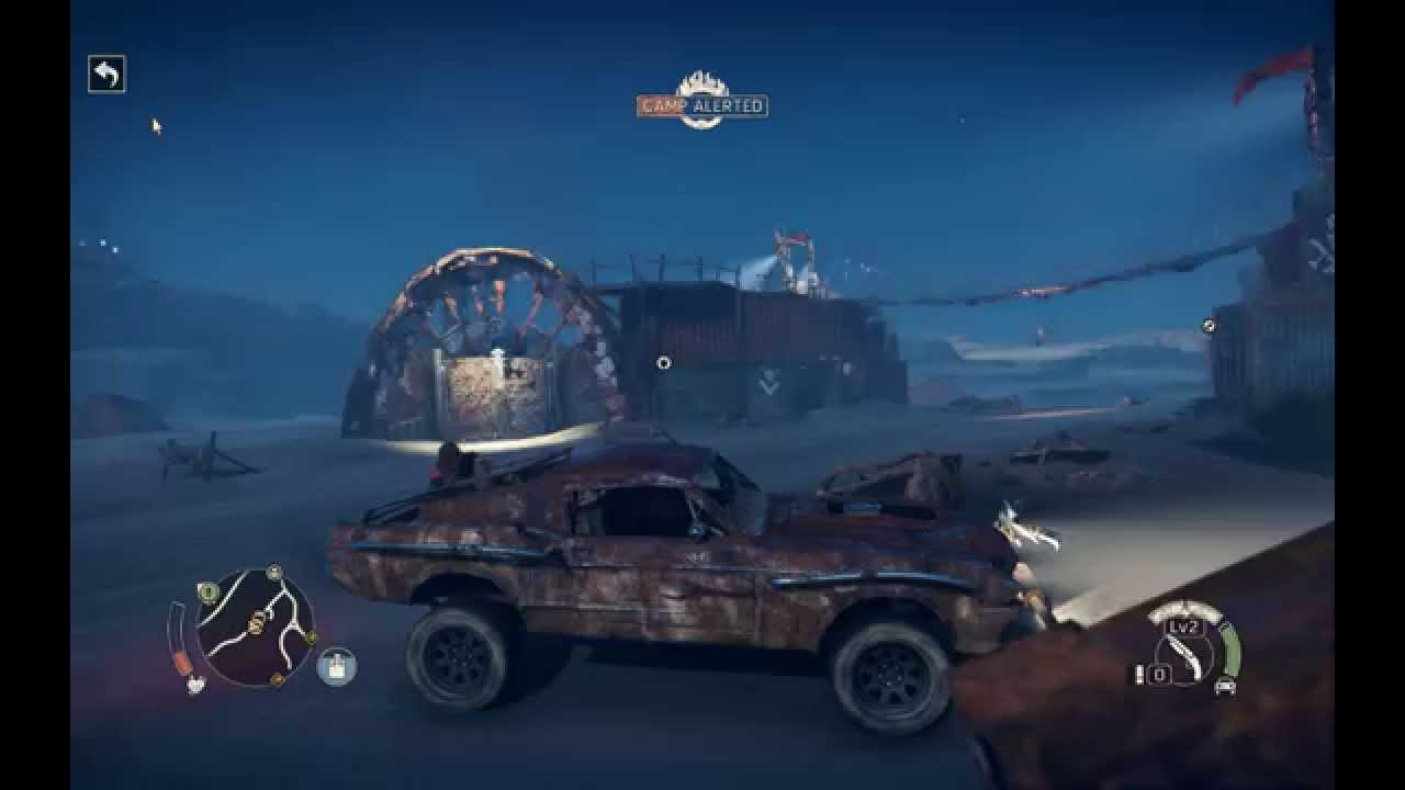 Mad Max - PC gameplay - The Dredges (oil transfer camp) - YouTube