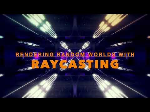 Rendering random worlds with raycasting - YouTube