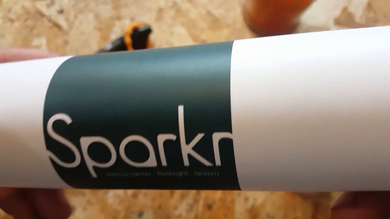 Sparkr Power Practical Flashlight, Plasma Arc Lighter, & Lantern - YouTube