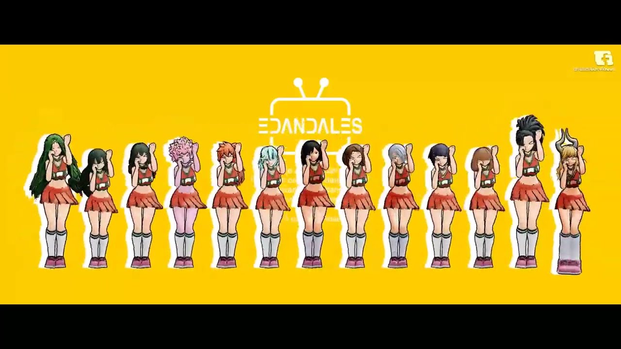 【My Hero Academia】 Hi-Fi Raver - UA Class 1A + 1B Girls Dance Video ...