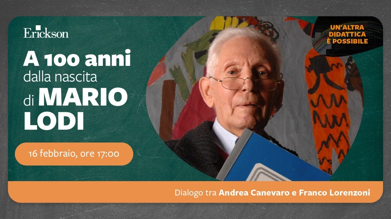 A 100 anni dalla nascita di Mario Lodi. - YouTube
