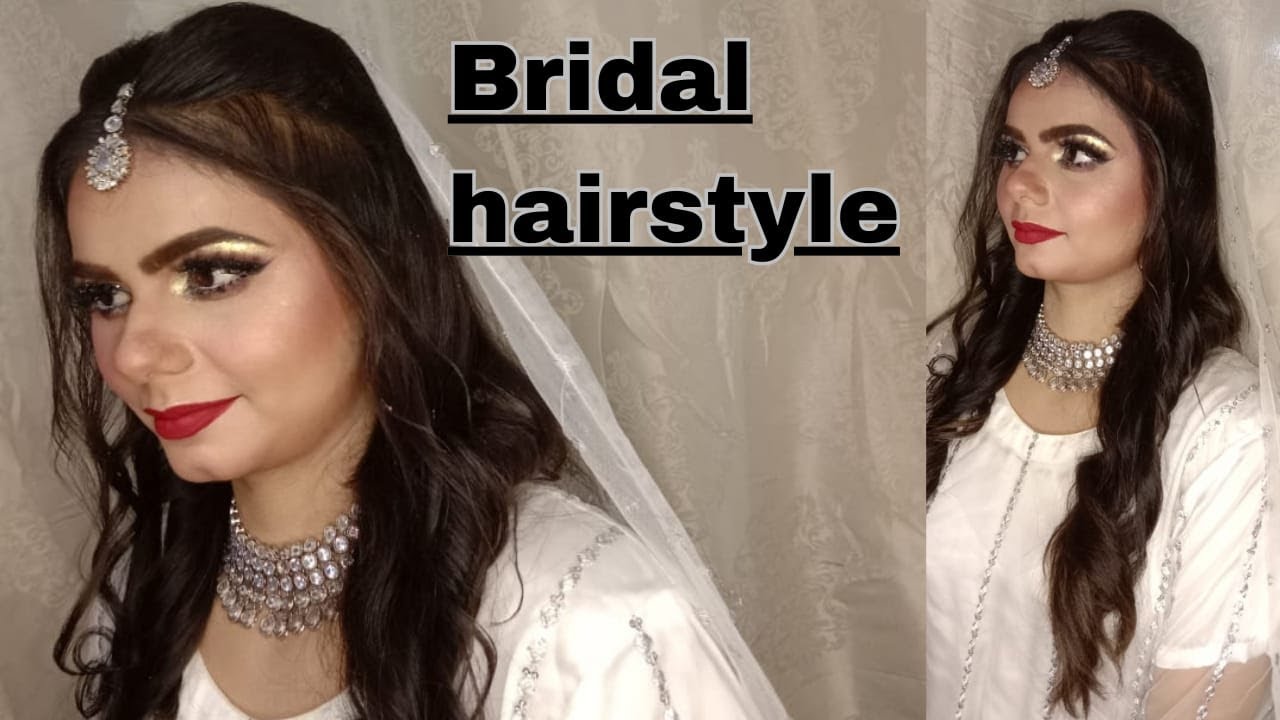 Open curls | easy hairdo | bridal hairstyle - YouTube
