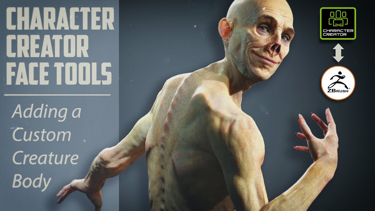 005 Face Tools to Body Workflow - transfer your detailed head sculpt ...