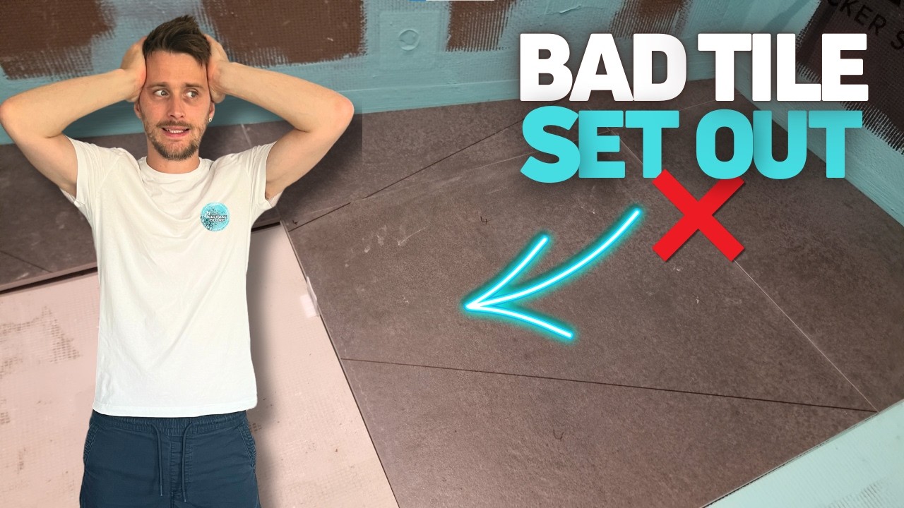 Wet Room Shower Tray Tile DISASTER? Fixing a Shower Floor Gone Wrong ...