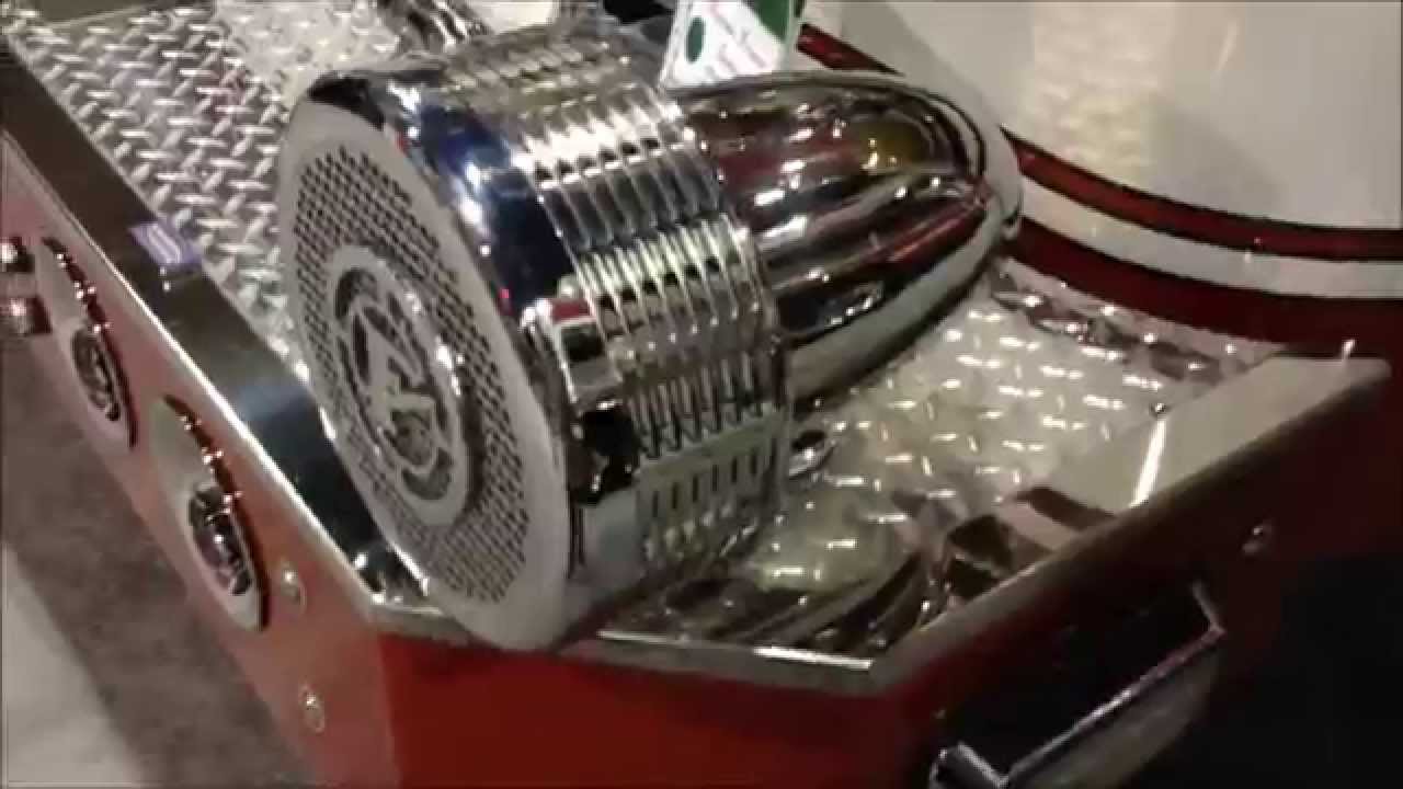 PIERCE - STOCK DEMO ENGINE AT THE HARRISBURG FIRE EXPO - 2014 IN ...