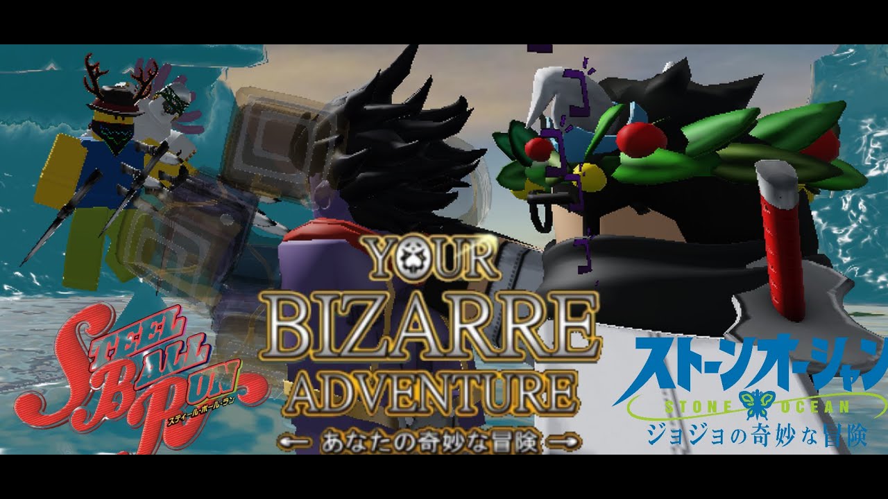 [YBA] STONE OCEAN X STEEL BALL RUN (READ DESC) - YouTube