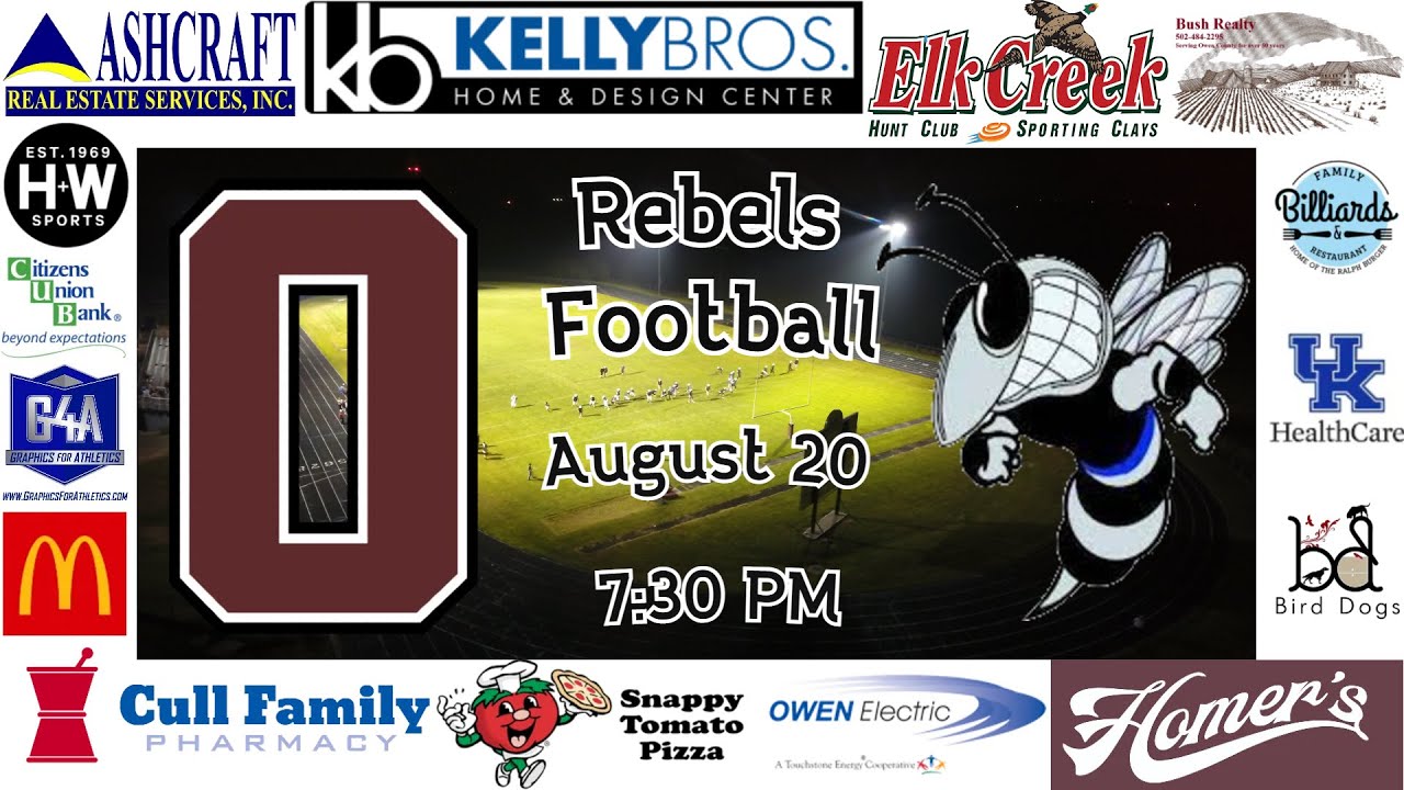 Owen County (KY) Nicholas County (KY) KHSAA Football - YouTube