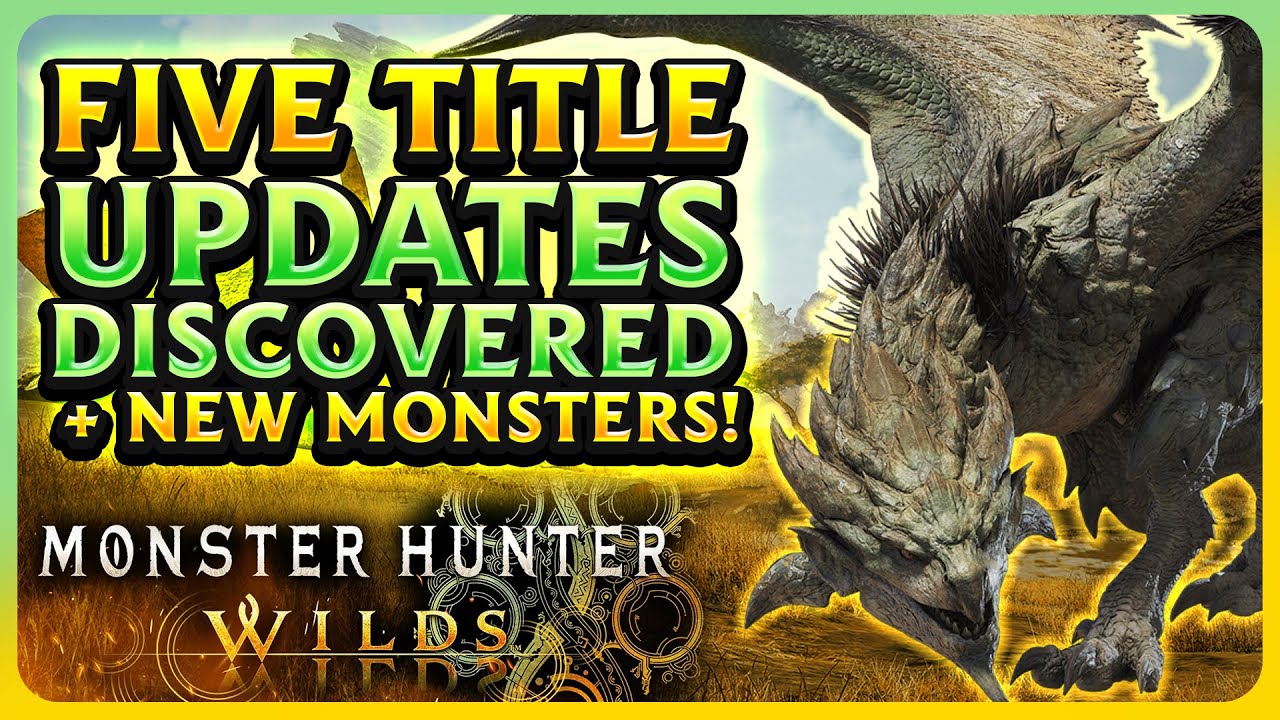 5 Title Updates Uncovered + New Monsters! | Rathalos Watch - YouTube