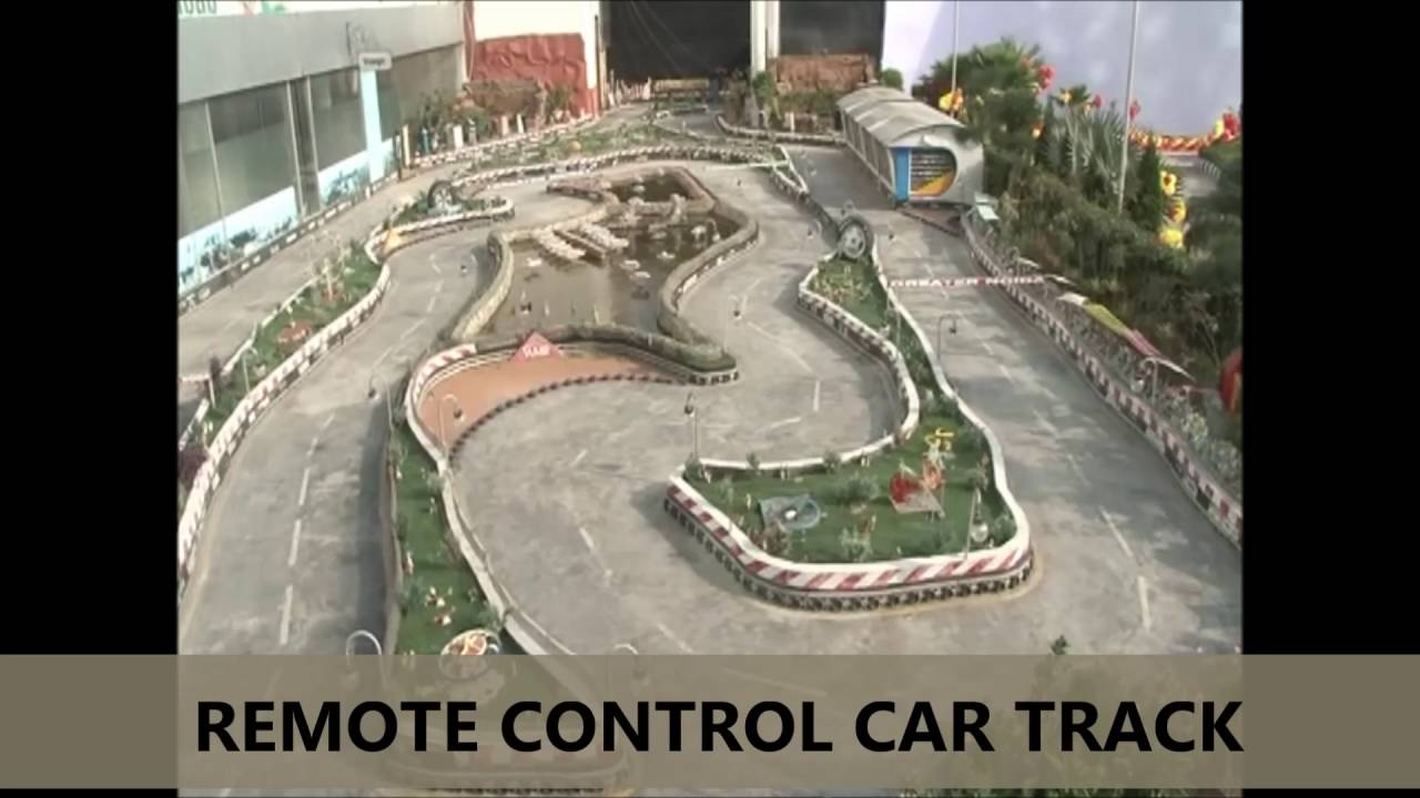 REMOTE CONTROL CAR TRACK IN INDIA www.ropecourseindia.com - YouTube