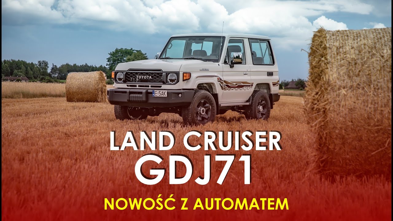 Nowy Land Cruiser 70 ? - Z automatem? Jak wygląda z bliska GDJ71? - YouTube