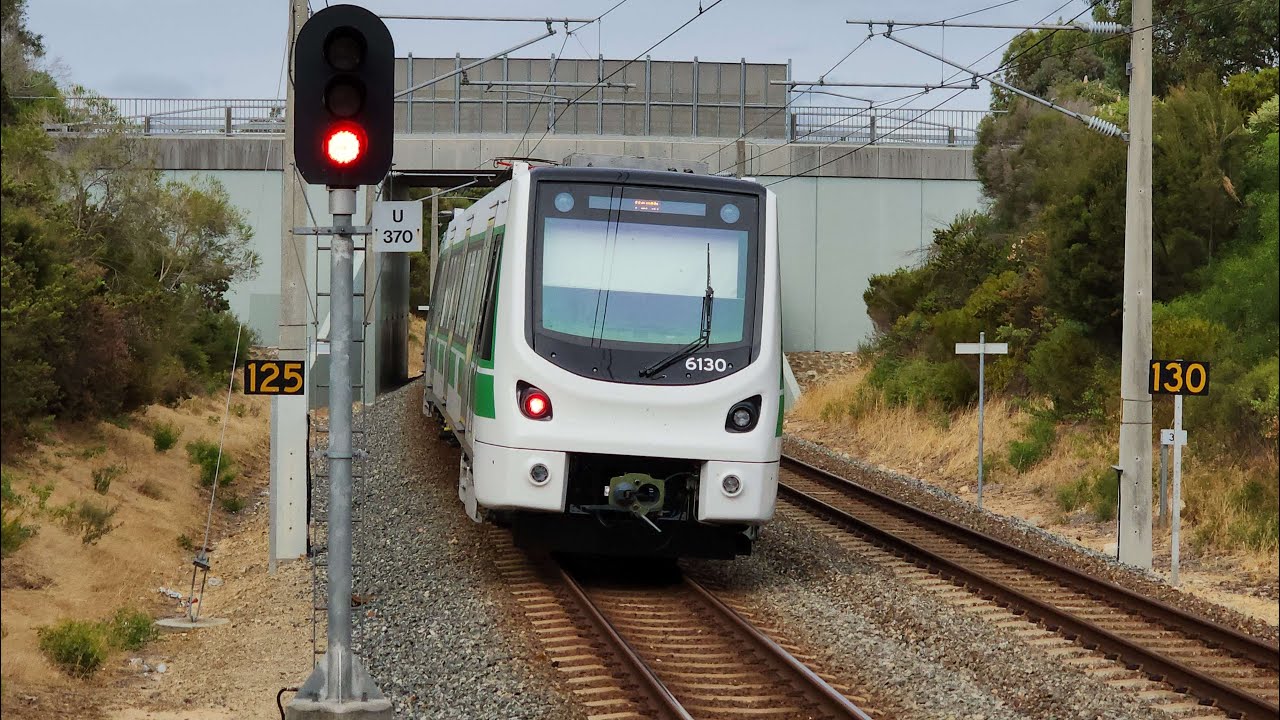 Transperth Metronet Emu Train Alstom X'Trapolis C-Series Set 130 ...