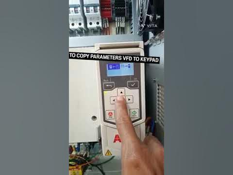 HOW TO COPY PARAMETERS ABB VFD ACS560 - YouTube