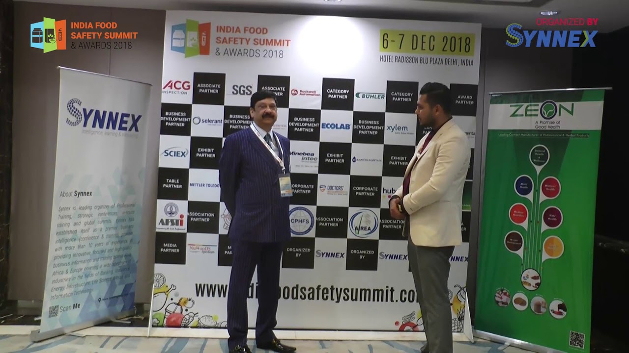 #IFSA18 Interview with Mr. Suresh Garg, MD, Zeon Lifesciences Ltd - YouTube