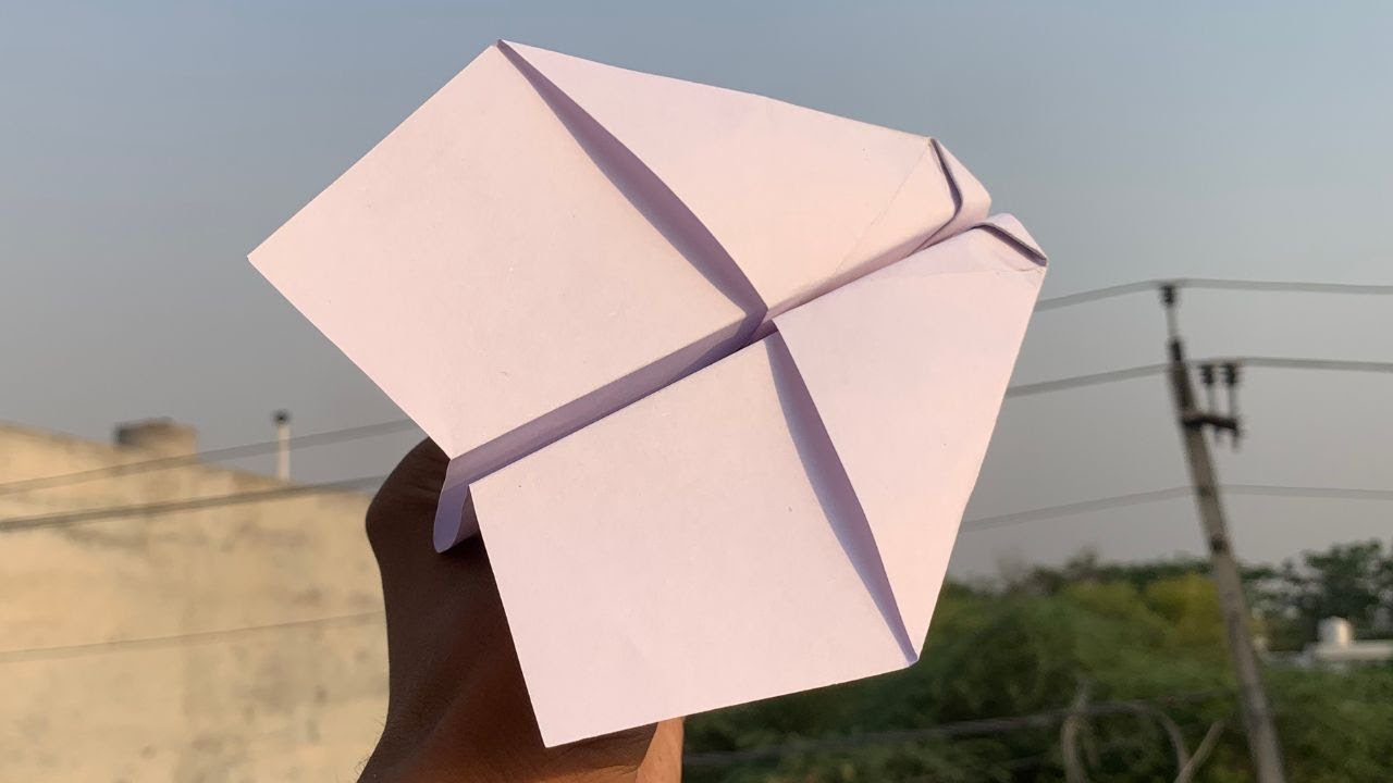 Ultimate Paper Plane Glider Tutorial: Fly Farther and Faster! - YouTube