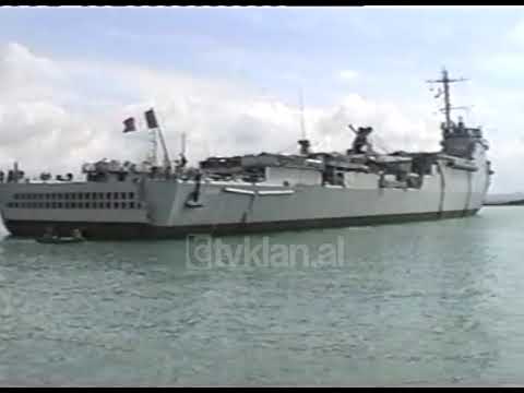 Porti i Durrësit ruhet nga Forcat Speciale Komando(5 Gusht 1999) - YouTube