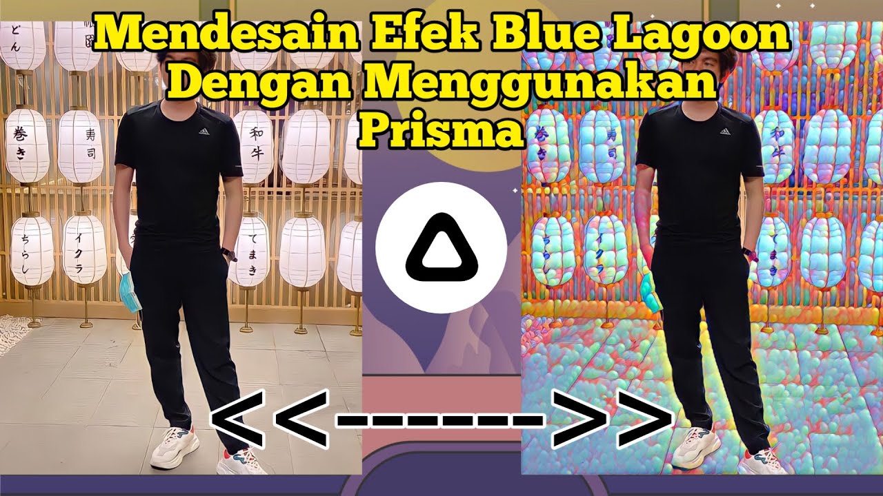 Tutorial Mendesain Efek Blue Lagoon Dengan Aplikasi Prisma #Design #Effect #Filter #EDiting # ...