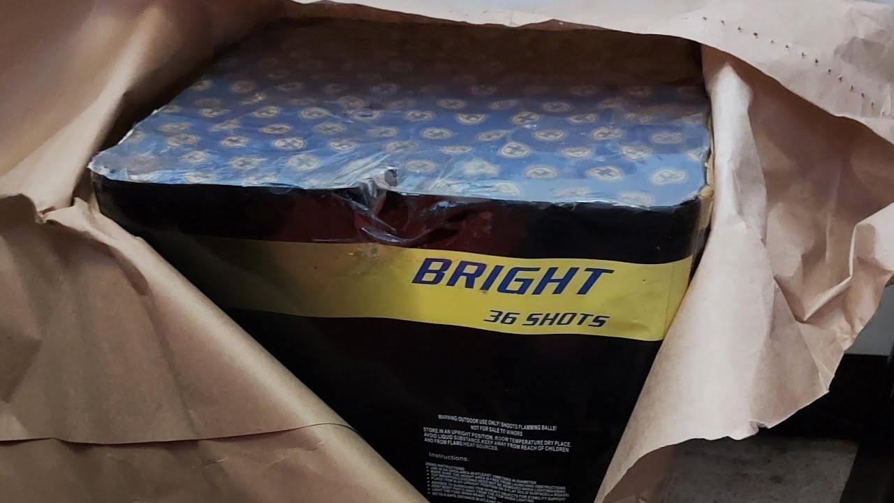 L.F. Bright (36 shots aerial fireworks - 48*53*400mm) | Bombshell | New ...