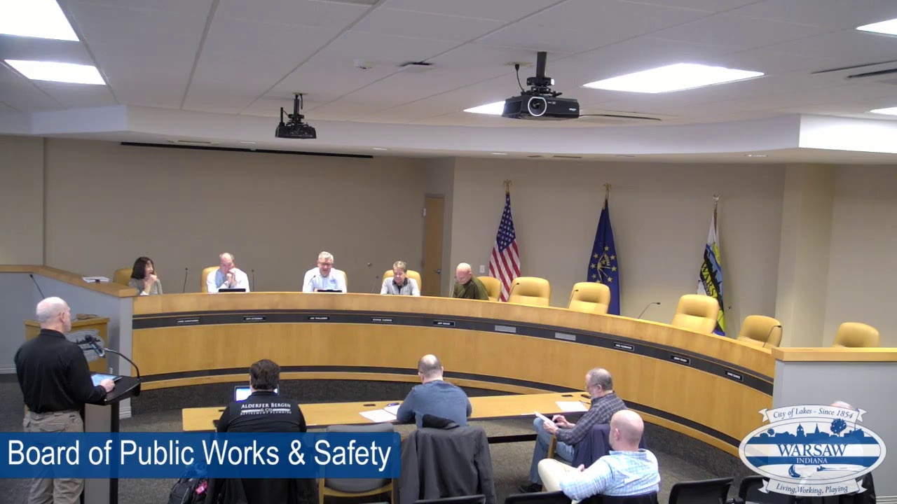 Board of Public Works & Safety - January 03, 2020 - YouTube