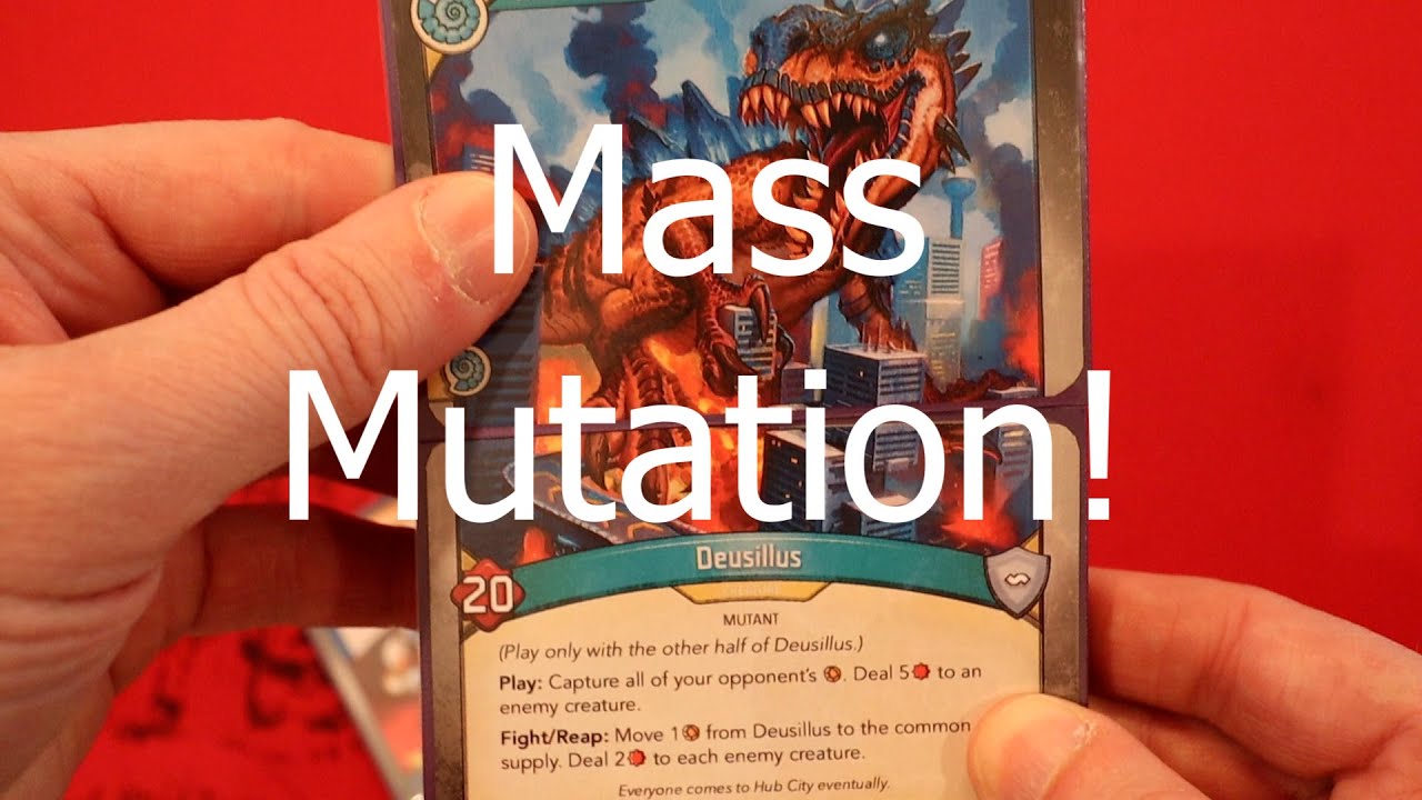 1st Mass Mutation Deck On The Channel! - YouTube