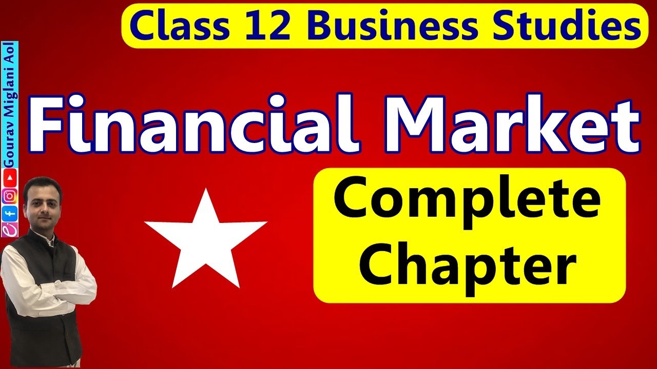 Financial Market Class 12 Business Studies | Financial Market ...