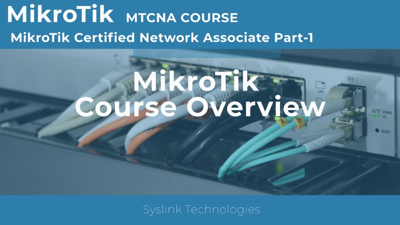 MTCNA: MikroTik Certified Network Associate Promo Video (URDU/HINDI ...