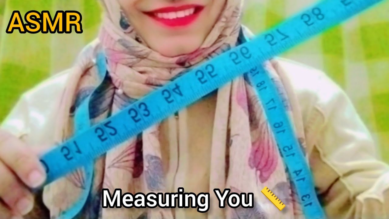 ASMR Measuring You 📏 Measuring Your Face And Taking Notes | Writing ...
