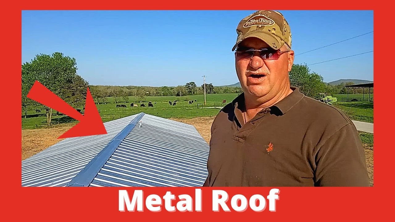 Metal Roof On Single Wide Trailer - YouTube