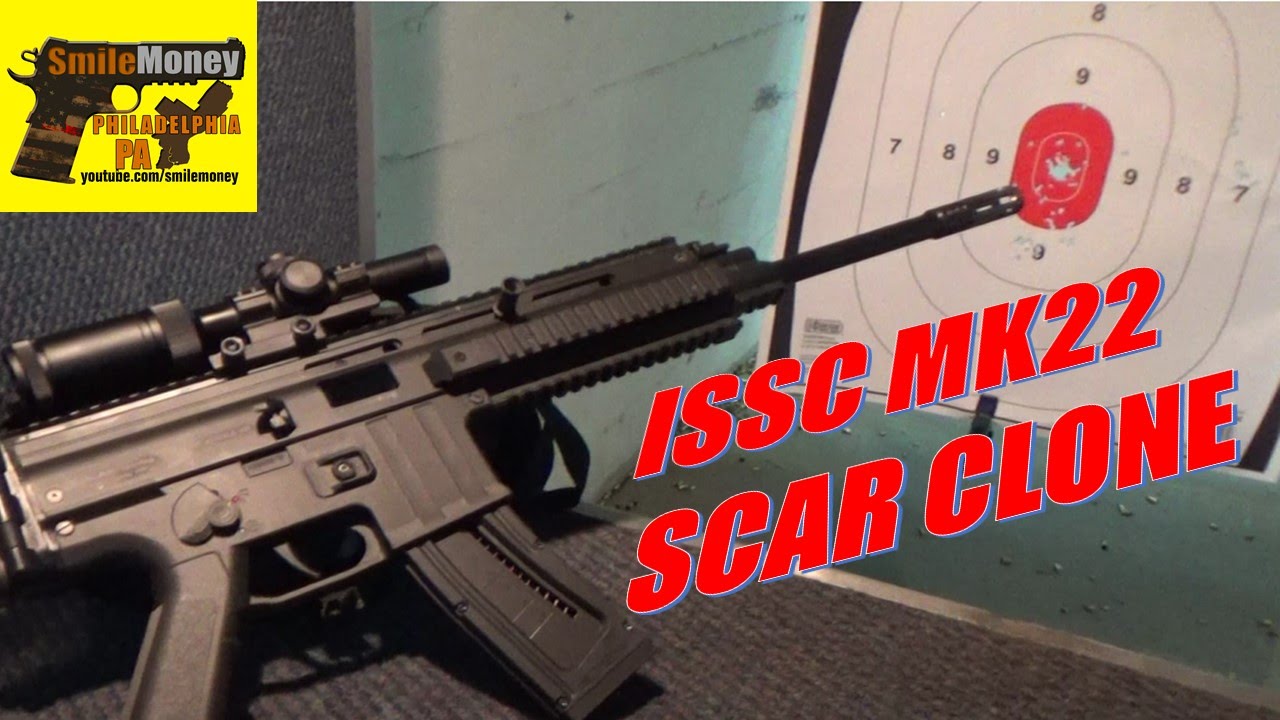 ISSC MK22 SCAR CLONE - YouTube