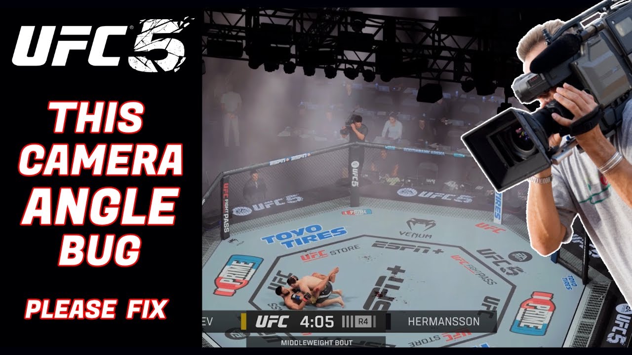 The absolute MOST busted camera BUG in UFC 5 - YouTube