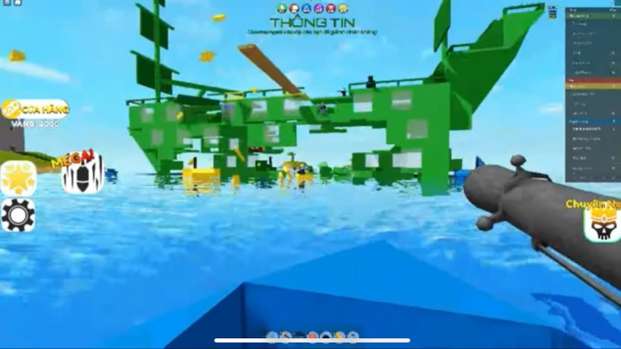 pilfering pirates - roblox game animations - YouTube