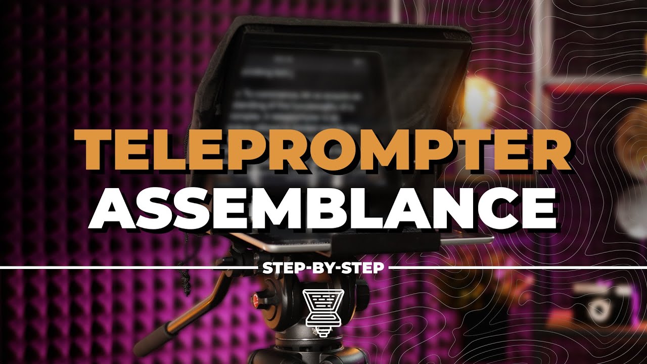 [HOW TO] Set Up a Teleprompter Rig - YouTube
