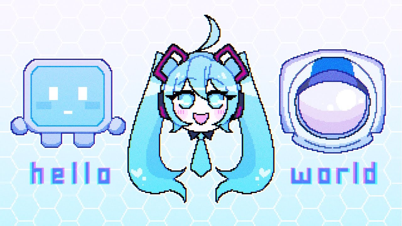 hello world mashup (original, miku, moonbase alpha) read desc! - YouTube
