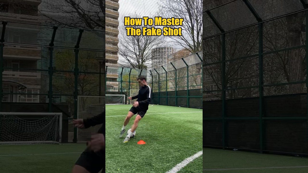 How To Master The Fake Shot⚽️#footballshorts #soccershorts # ...
