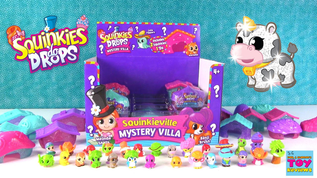 Squinkies 'do Drops Mystery Villas Part 2 Packs Opening Toy Review ...