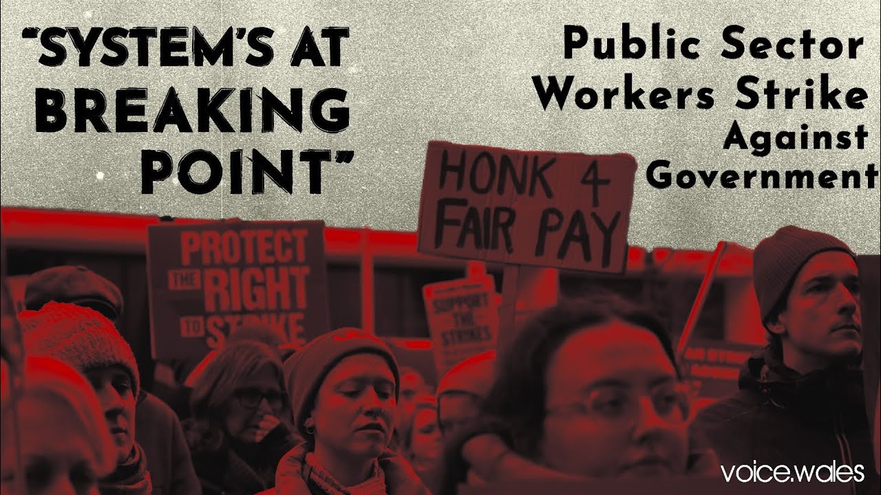 "System's At Breaking Point" - Public Sector Workers Strike Against ...