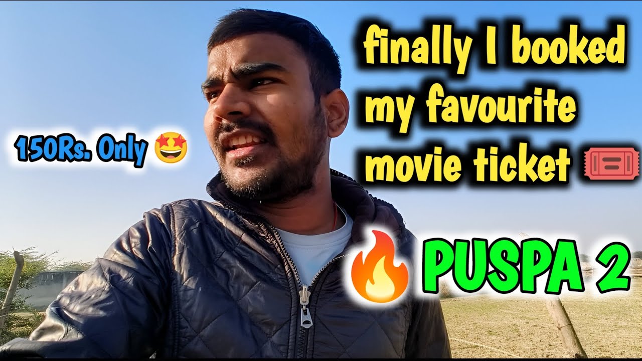 I Booked Pushpa 2 Tickets! | Get Ready for the Fire 🔥 @manishshortz ...
