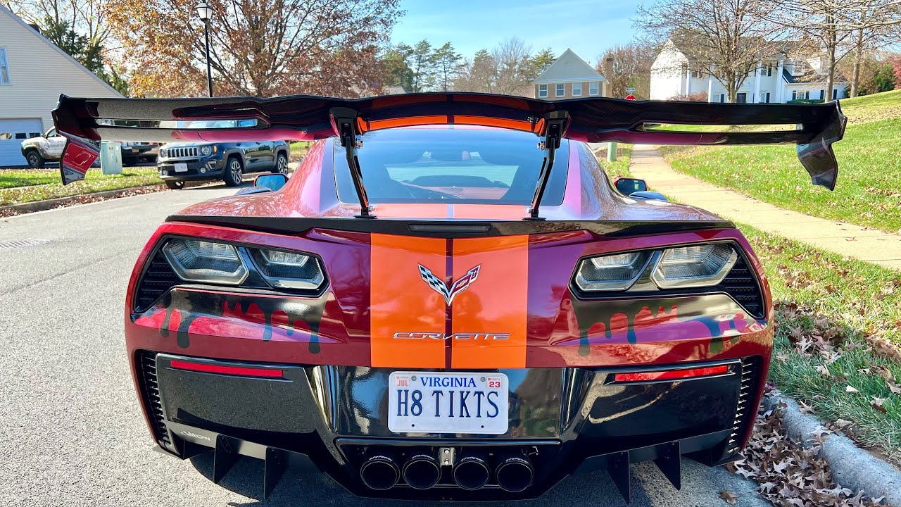 C7 Carbon Legacy Edition Chassis Wing - YouTube