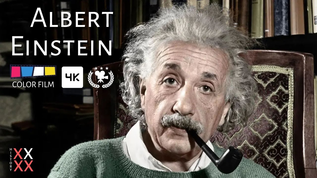 Albert Einstein (4K | Color Film) - YouTube